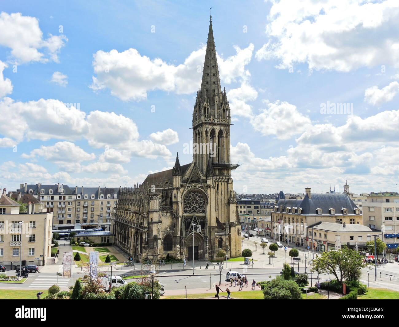 St pierre in caen hi-res stock photography and images - Alamy