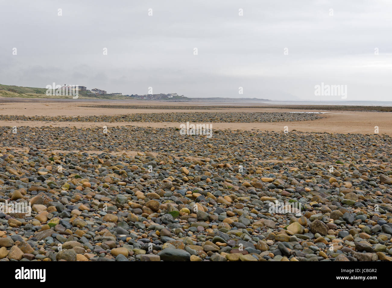 The beach at Seascale, Cumbria Stock Photo - Alamy