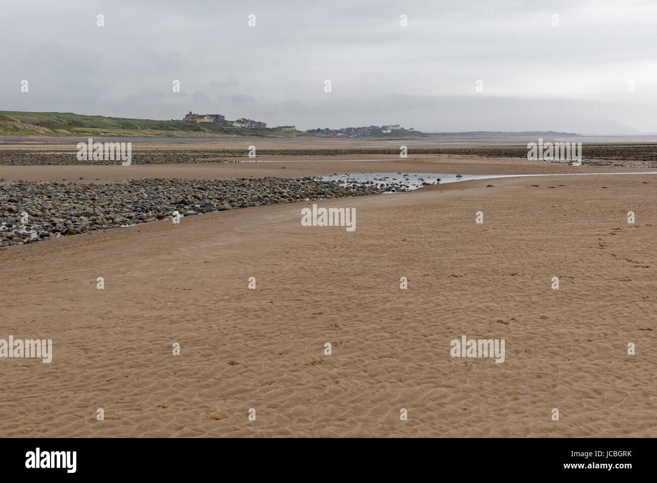 The beach at Seascale, Cumbria Stock Photo - Alamy