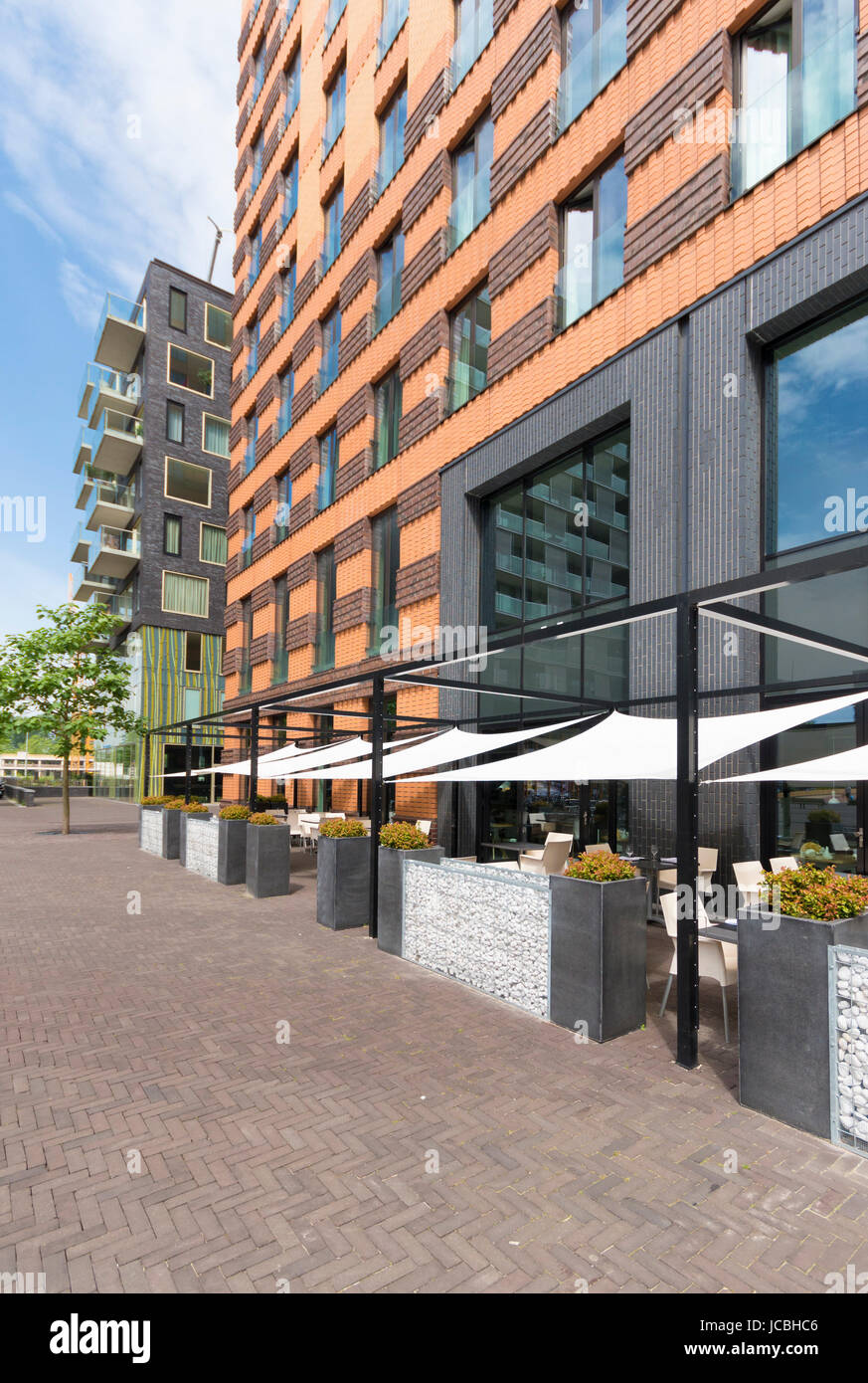 luxurious outdoor terrace in amsterdam, netherlands Stock Photo - Alamy