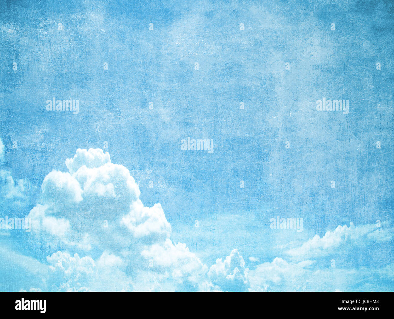 Grunge blue sky background with space for text Stock Photo - Alamy