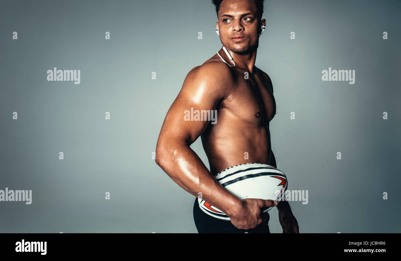 Fit Male Football Bodies