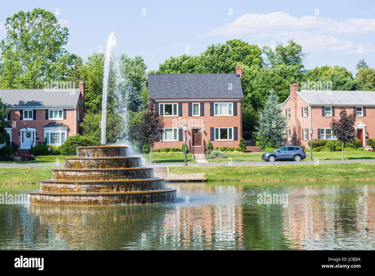 Hiking Area in Baker Park in Frederick, Maryland Stock Photo - Alamy