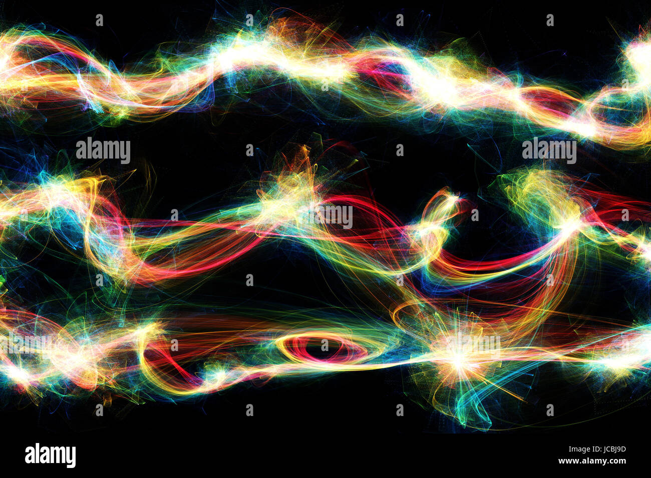 Sparkling plasma flames bursting out. Isolated on black Stock Photo - Alamy