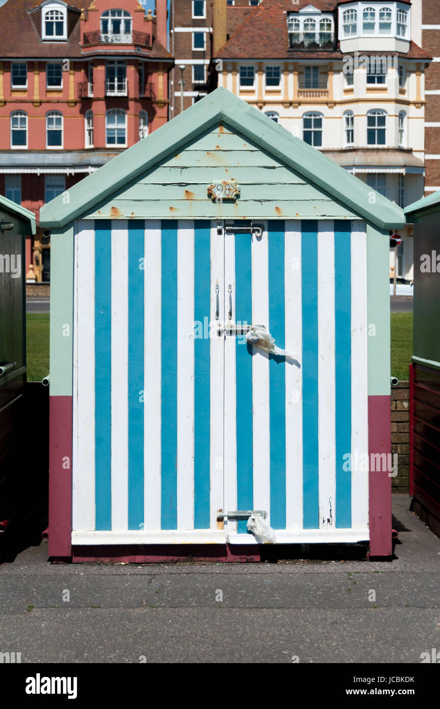 Brighton beach hut, United Kingdom Stock Photo - Alamy