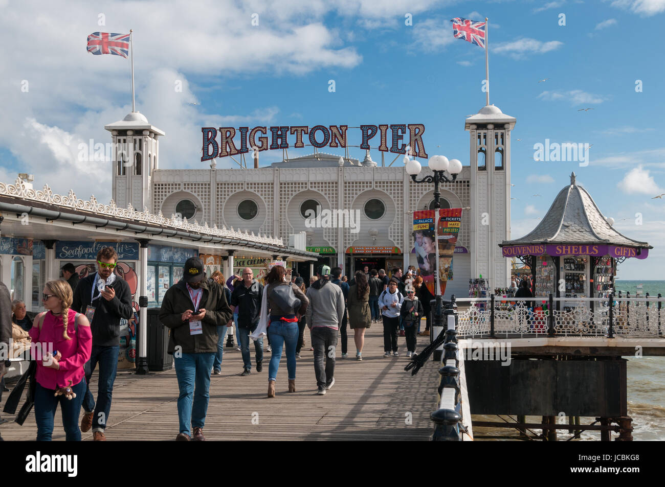 Brighton pier hi-res stock photography and images - Alamy