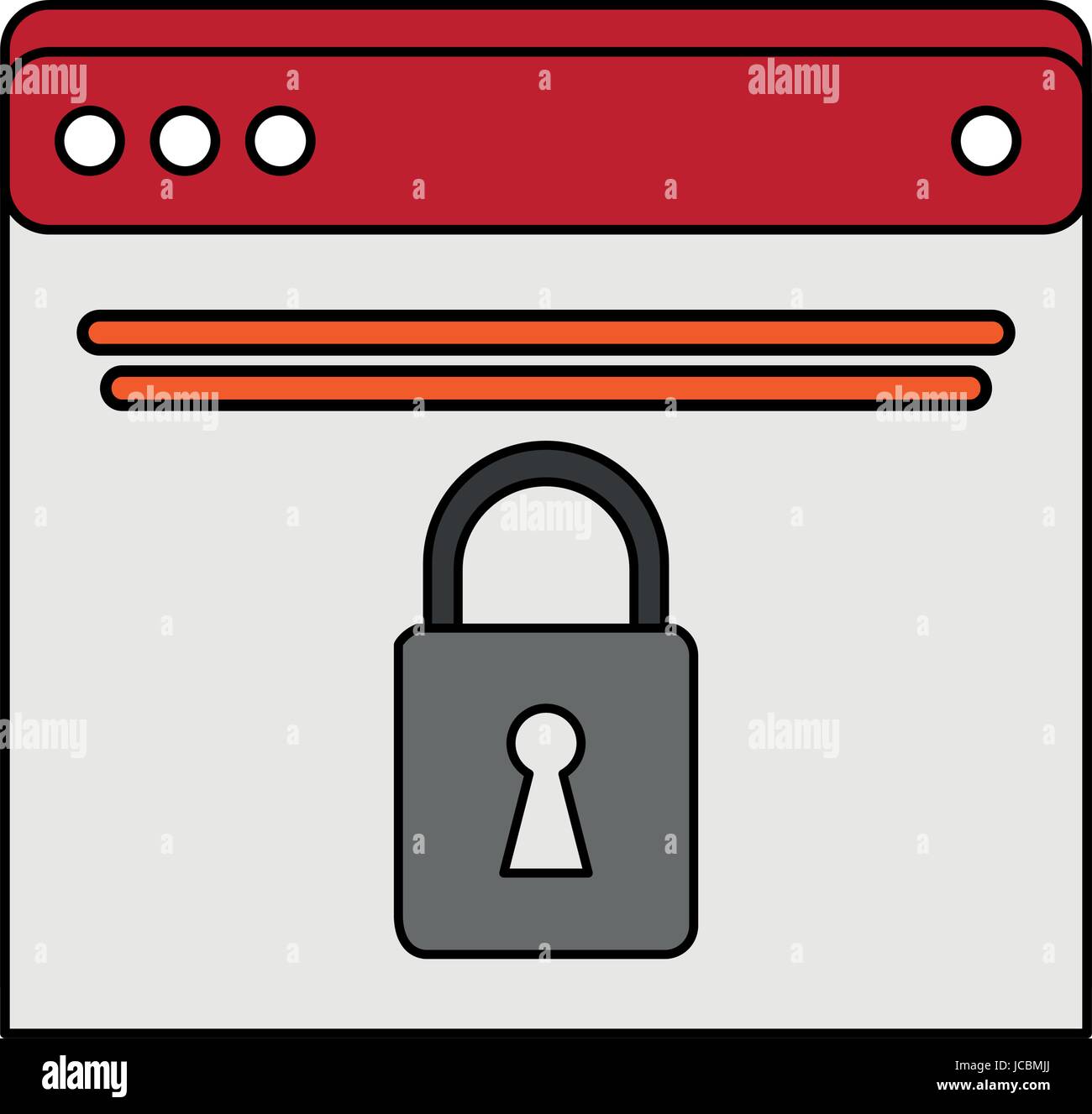 Letter padlock drawn Stock Vector Image & Art - Alamy