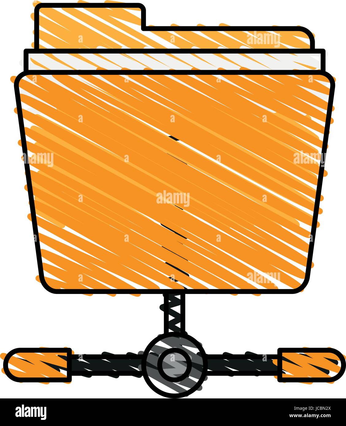 Folder save letters decoration Stock Vector Image & Art - Alamy