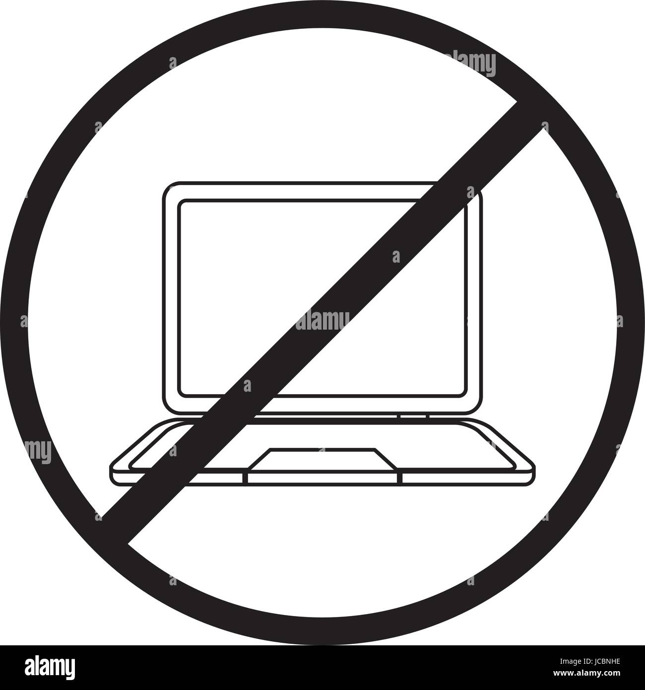 Computer monitor no background Stock Vector Images - Alamy