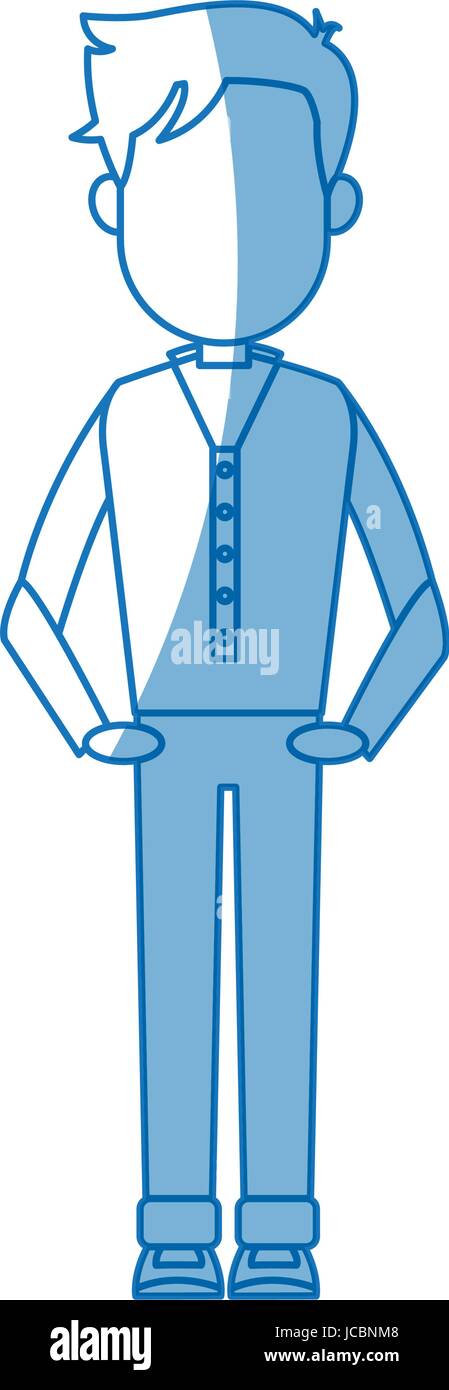 pictogram young man standing avatar design Stock Vector Image & Art - Alamy