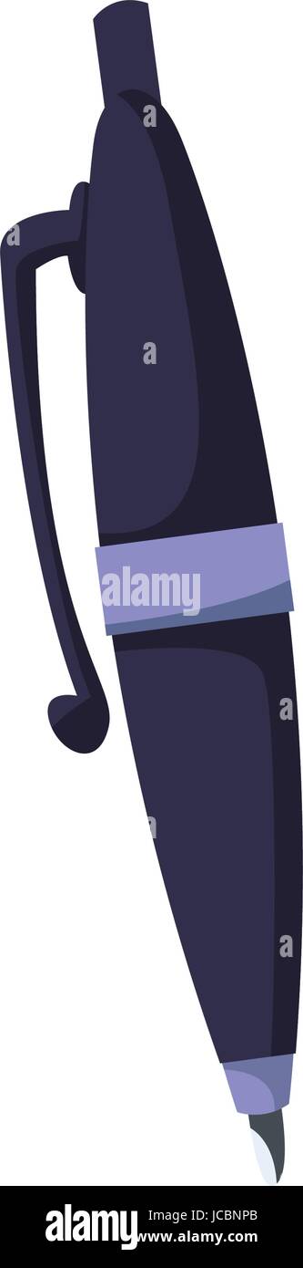 cartoon pen write utensil object icon Stock Vector Image & Art - Alamy