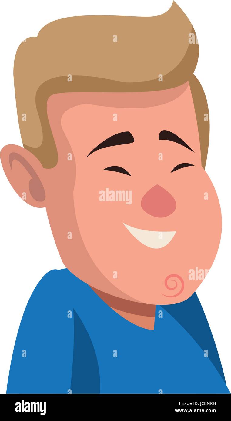 man face character people flat design Stock Vector Image & Art - Alamy