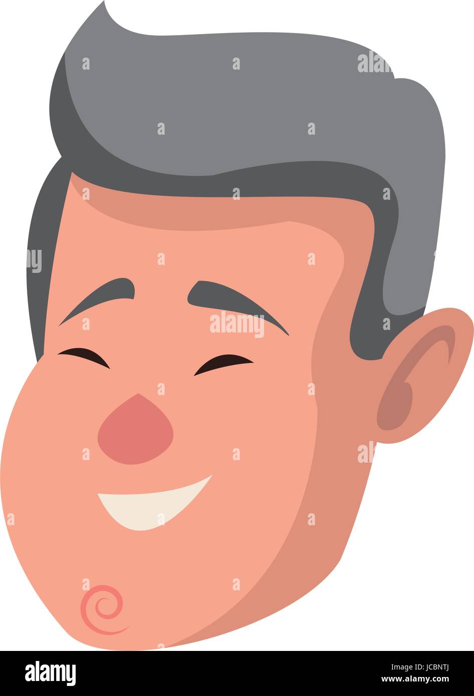 man face character people flat design Stock Vector Image & Art - Alamy
