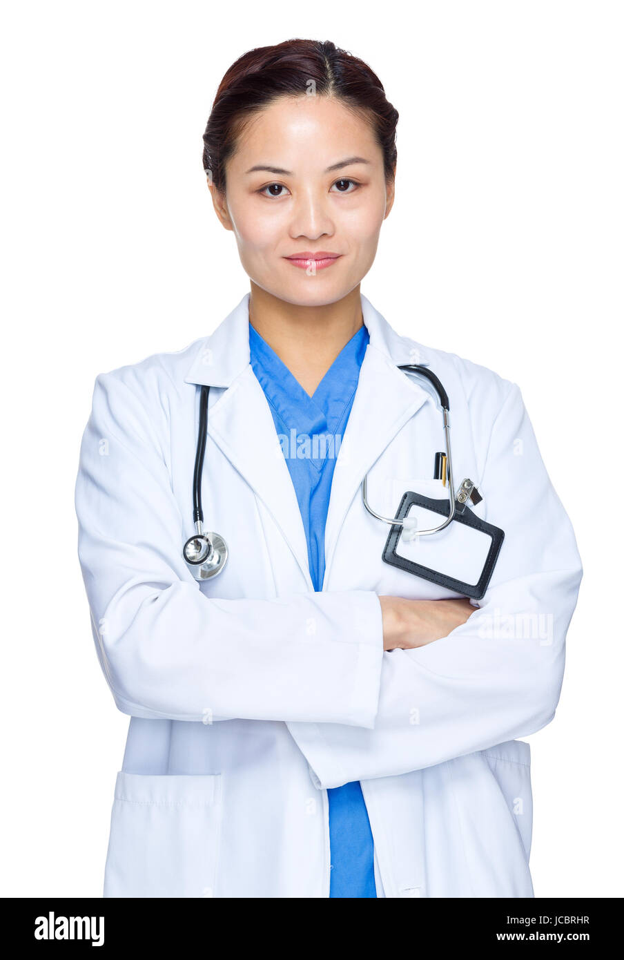 Confident doctor portrait Stock Photo - Alamy