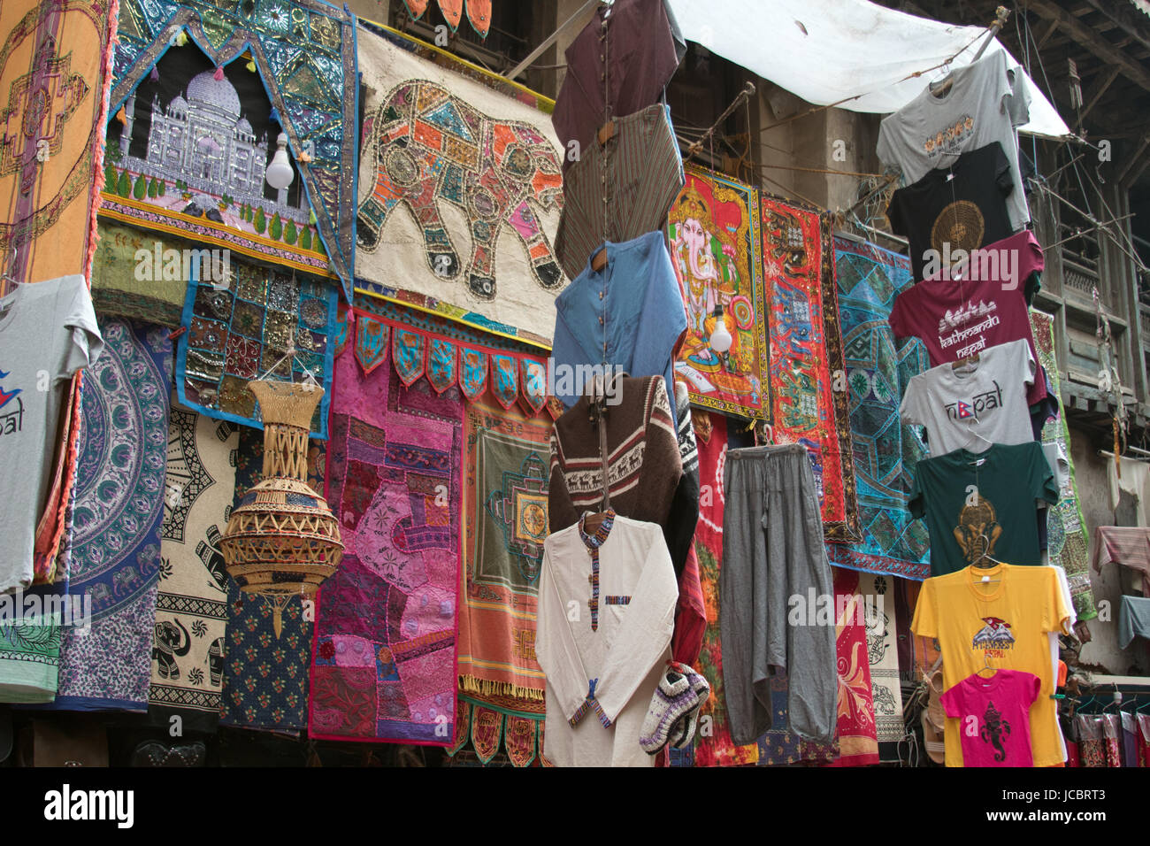 Street vendor selling clothes outside hi-res stock photography and ...