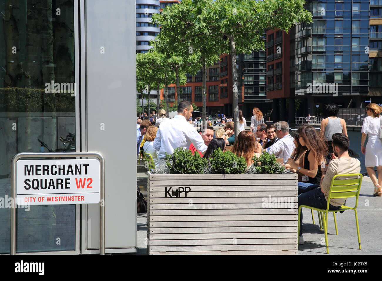 KuPP Scandinavian breakfast and lunch bar, on Merchant Square, in ...