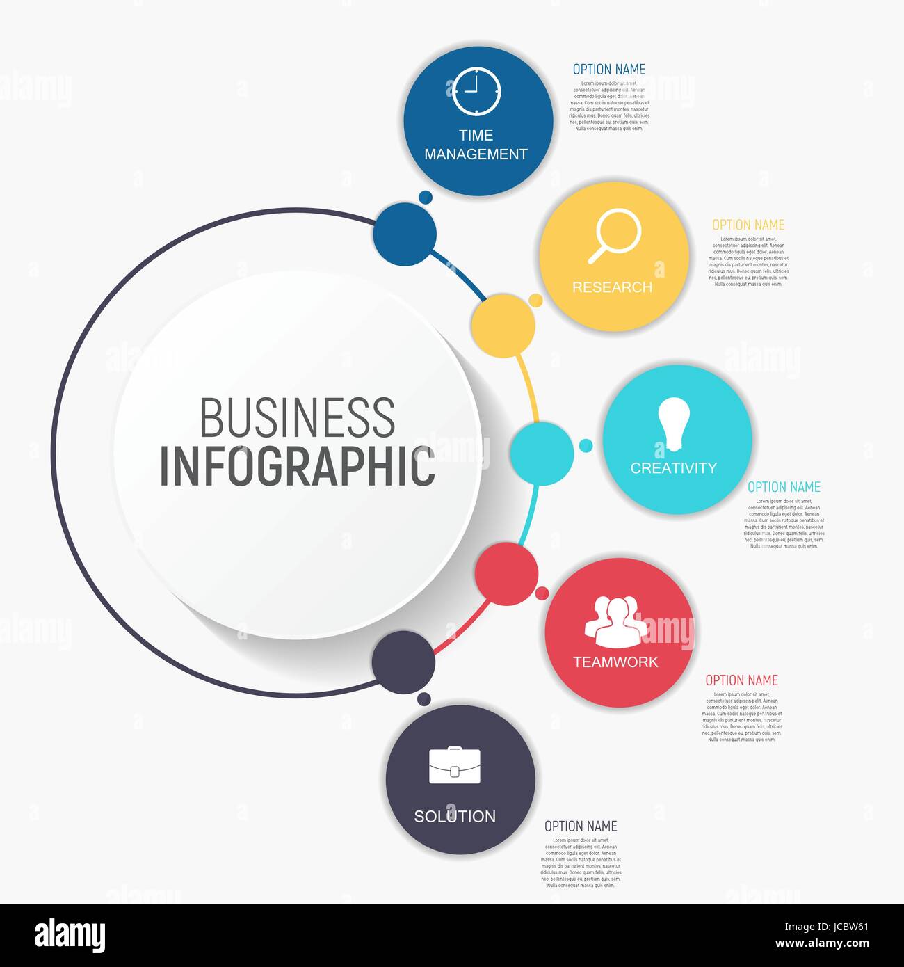 Infographic Templates for Business Vector Illustration. EPS10 Stock ...