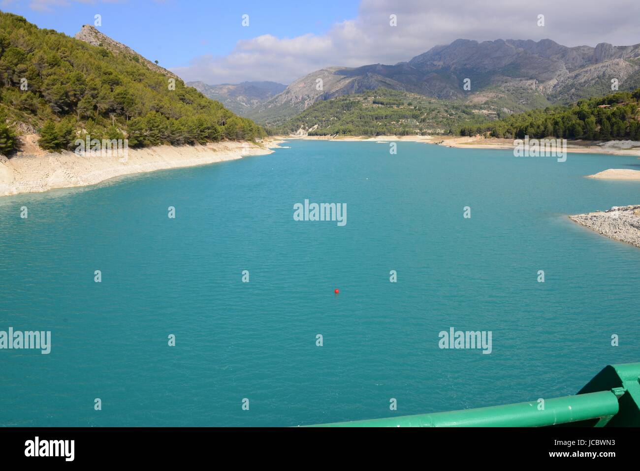 artificial lake dam Stock Photo - Alamy