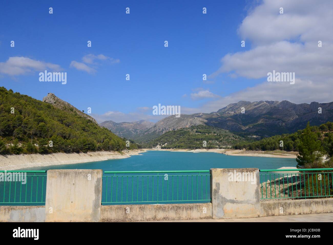 artificial lake dam Stock Photo - Alamy