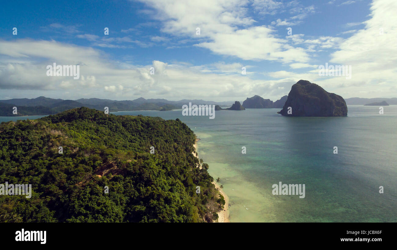 Photos landscape of the Philippine Islands aerial view Stock Photo - Alamy