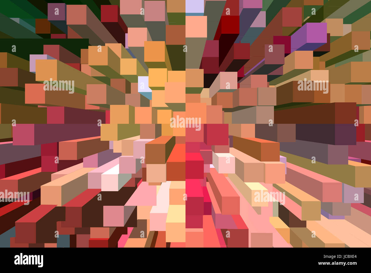 image of the square multicolor abstract background Stock Photo - Alamy