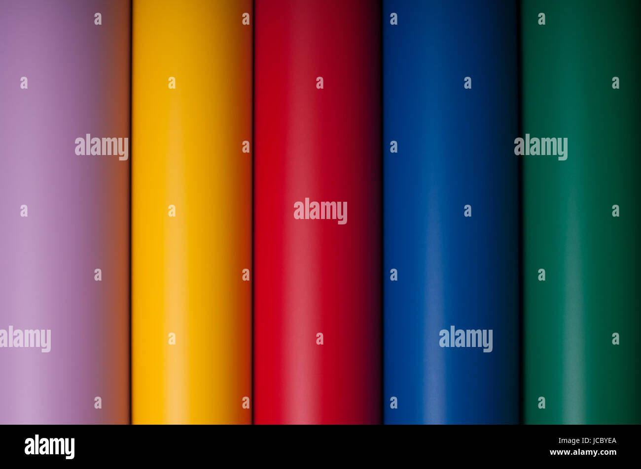 Colorful plastic film background in a row Stock Photo - Alamy
