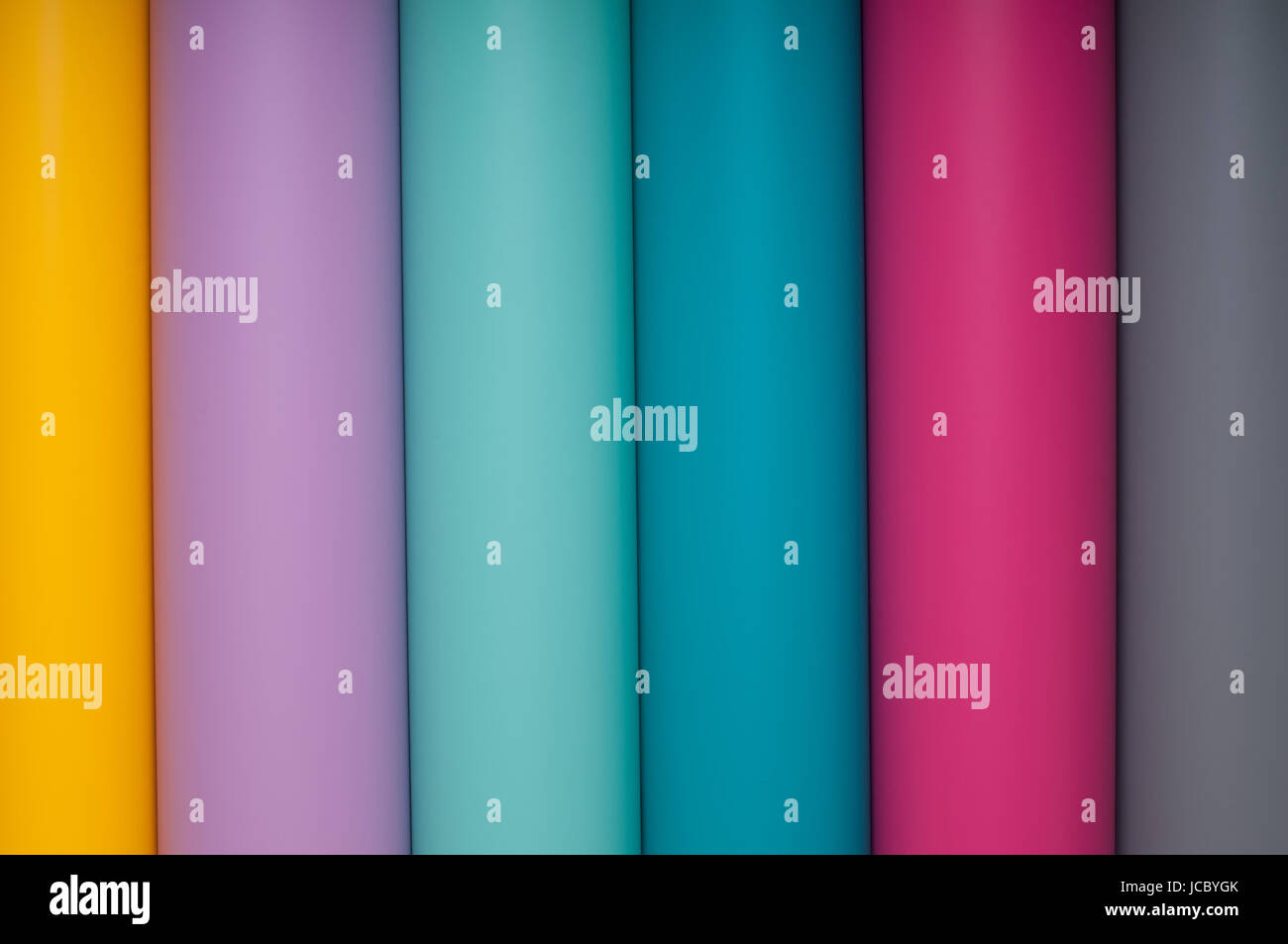Colorful plastic film background in a row Stock Photo - Alamy