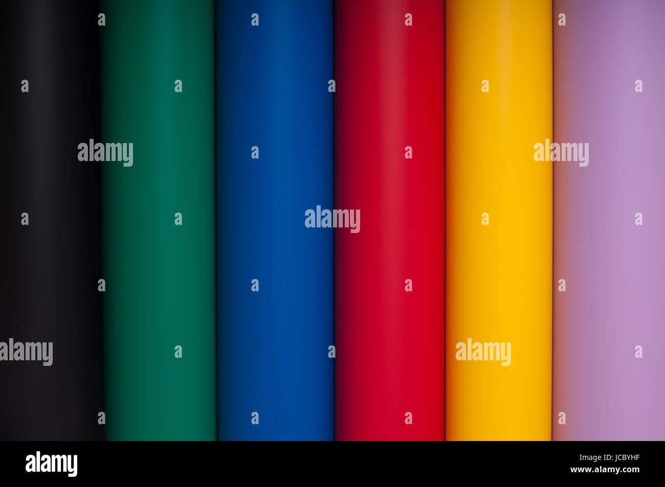 Colorful plastic film background in a row Stock Photo - Alamy
