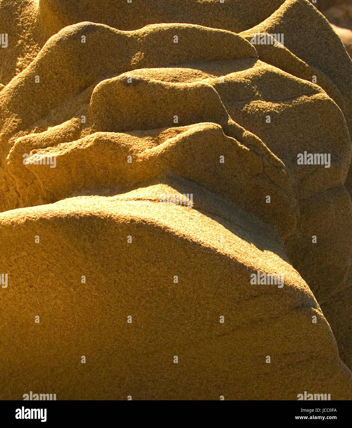 Natural Ridges in Sandstone Stock Photo - Alamy