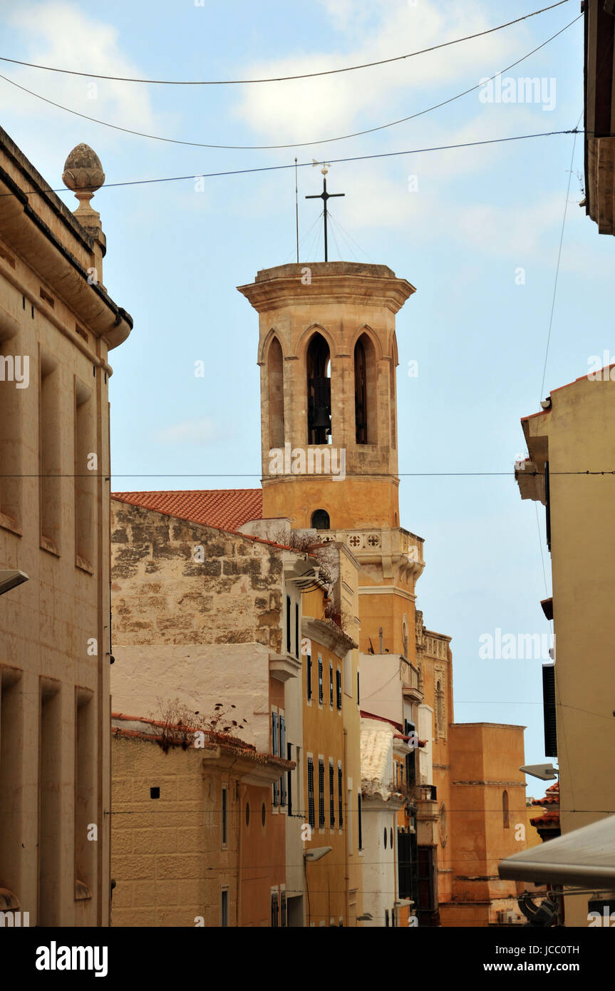 church of santa maria in mahon Stock Photo - Alamy