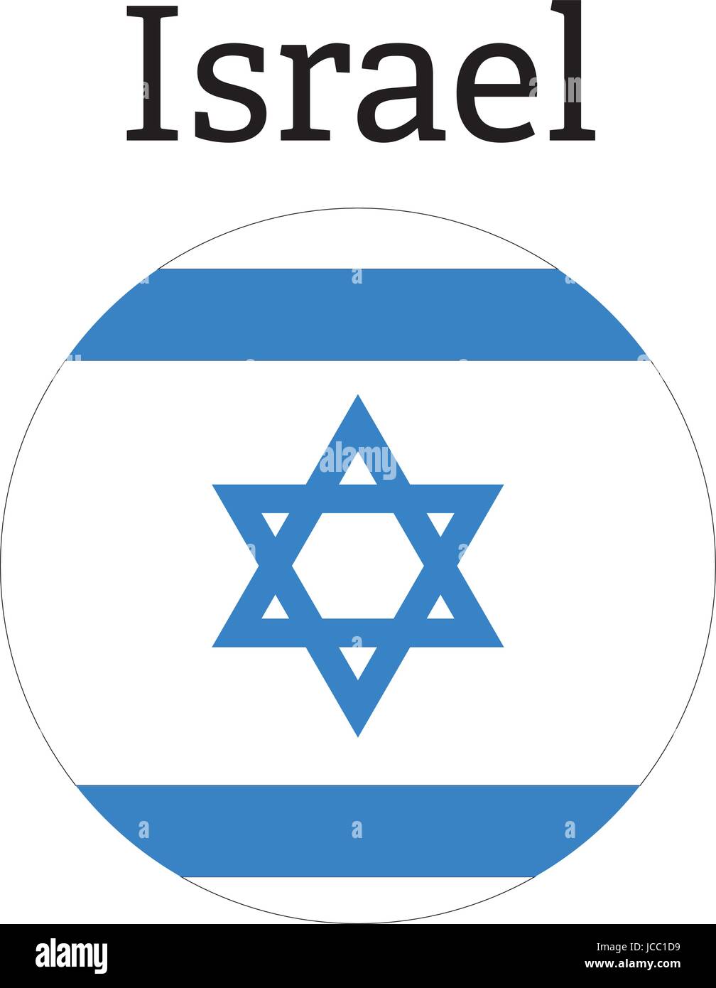 Israelflagbutton Stock Vector Images - Alamy