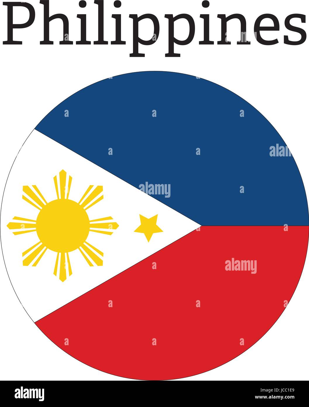 Philipines flag Stock Vector Images - Alamy