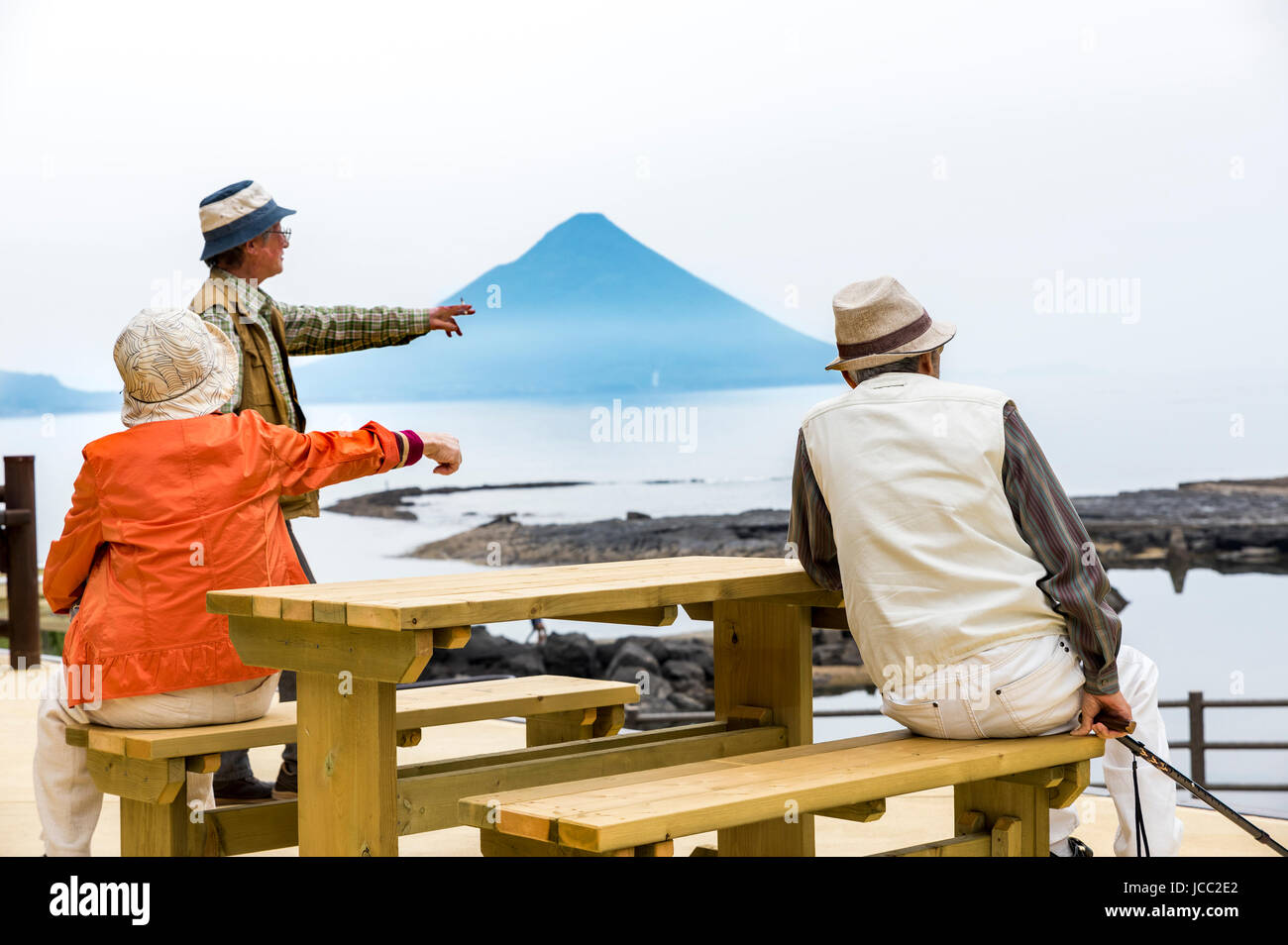 Kaimondake volcano hi-res stock photography and images - Alamy
