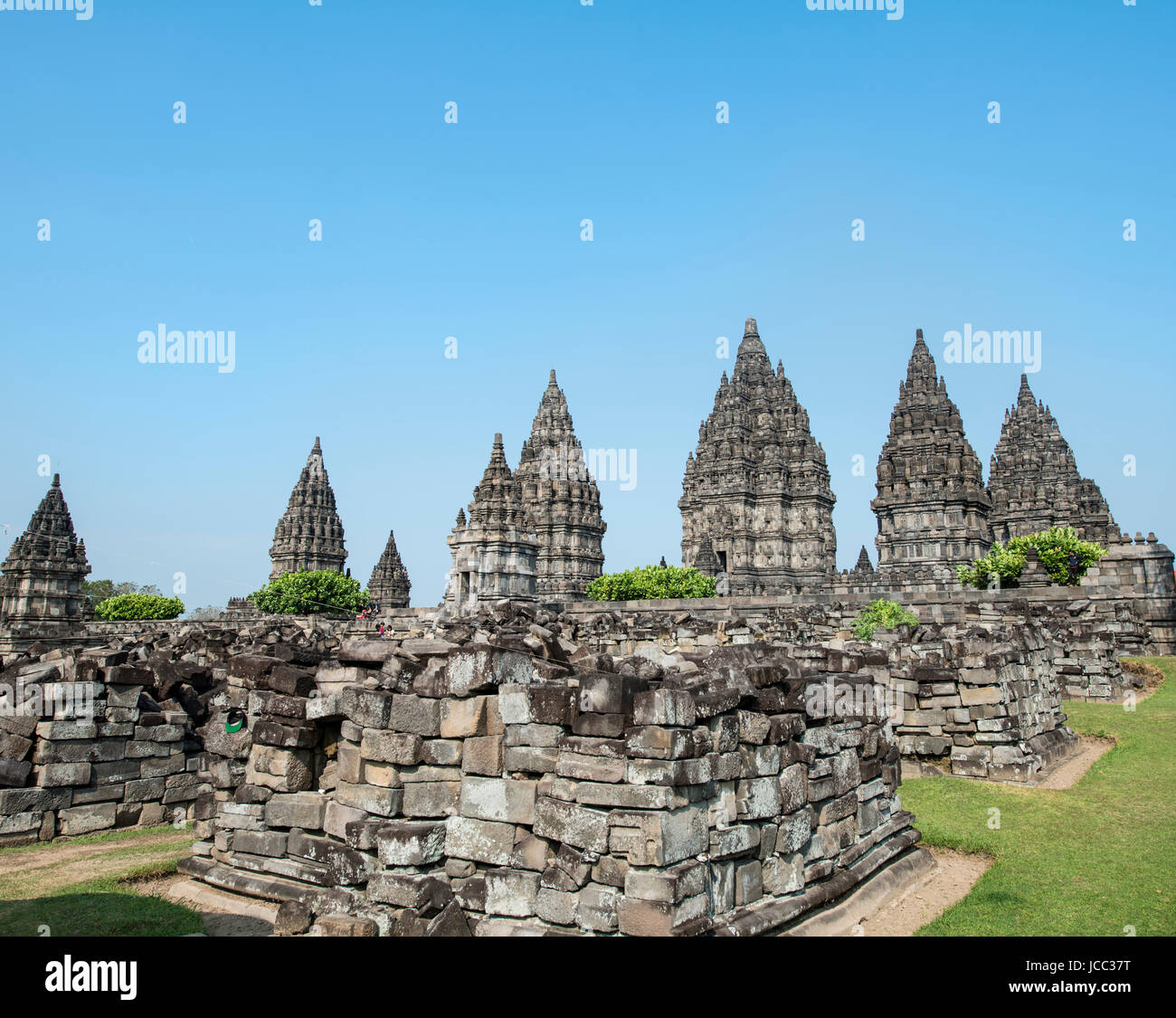 Prambanan Hindu Temple, Stupas, Daerah Istimewa Yogyakarta, Java ...