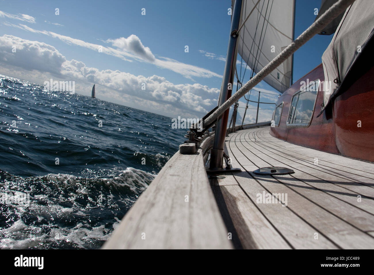 sailing on the baltic sea Stock Photo - Alamy
