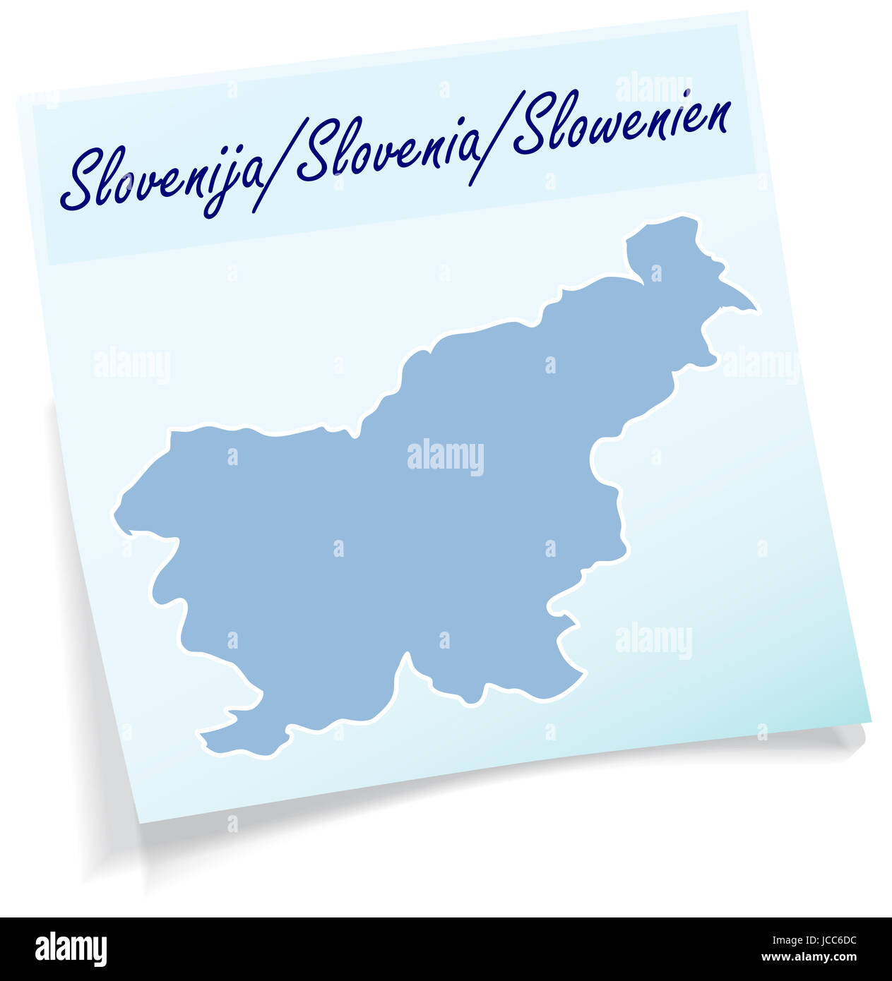 Slowenienkarte hi-res stock photography and images - Alamy