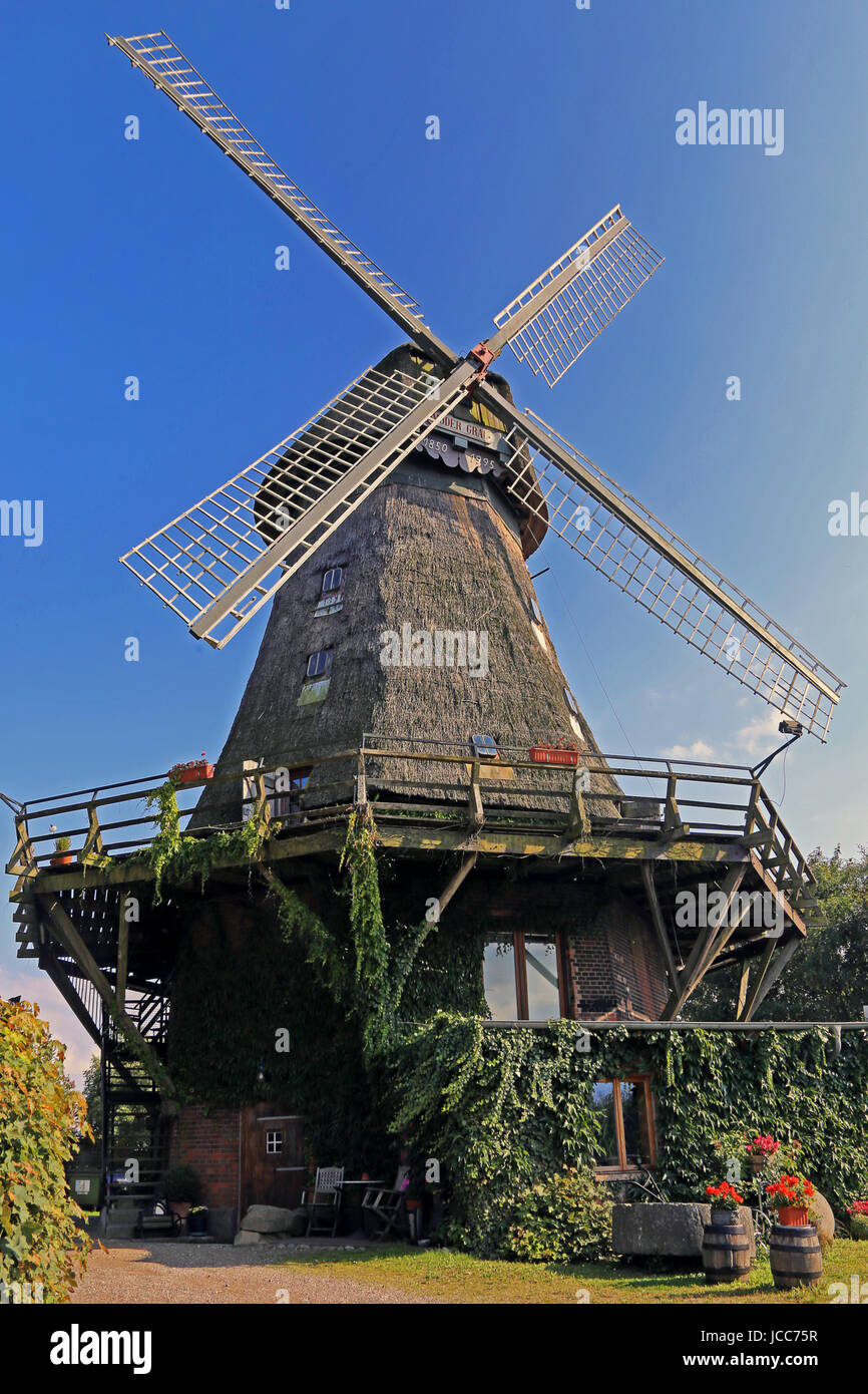 Gray windmill hi-res stock photography and images - Alamy