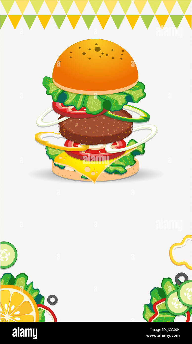 Cross section hamburger hi-res stock photography and images - Alamy