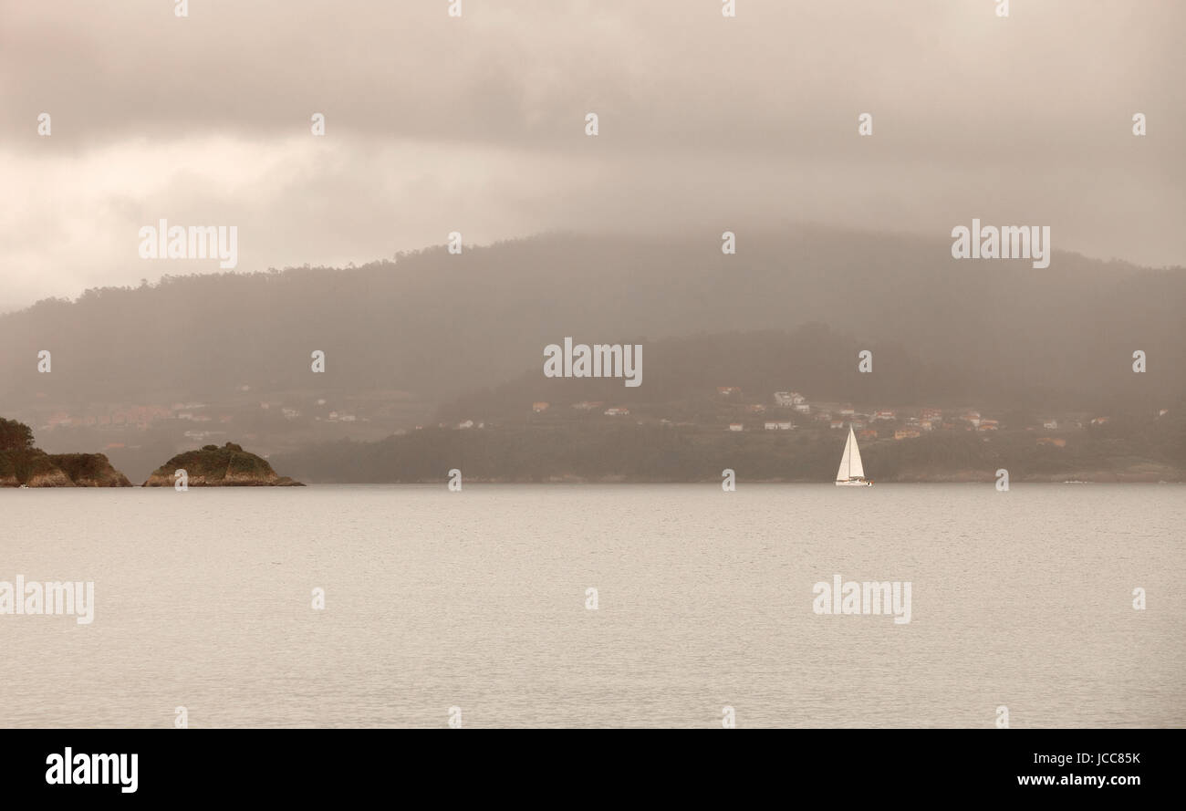 Nice sunny coastal landscape in northern Spain Stock Photo - Alamy