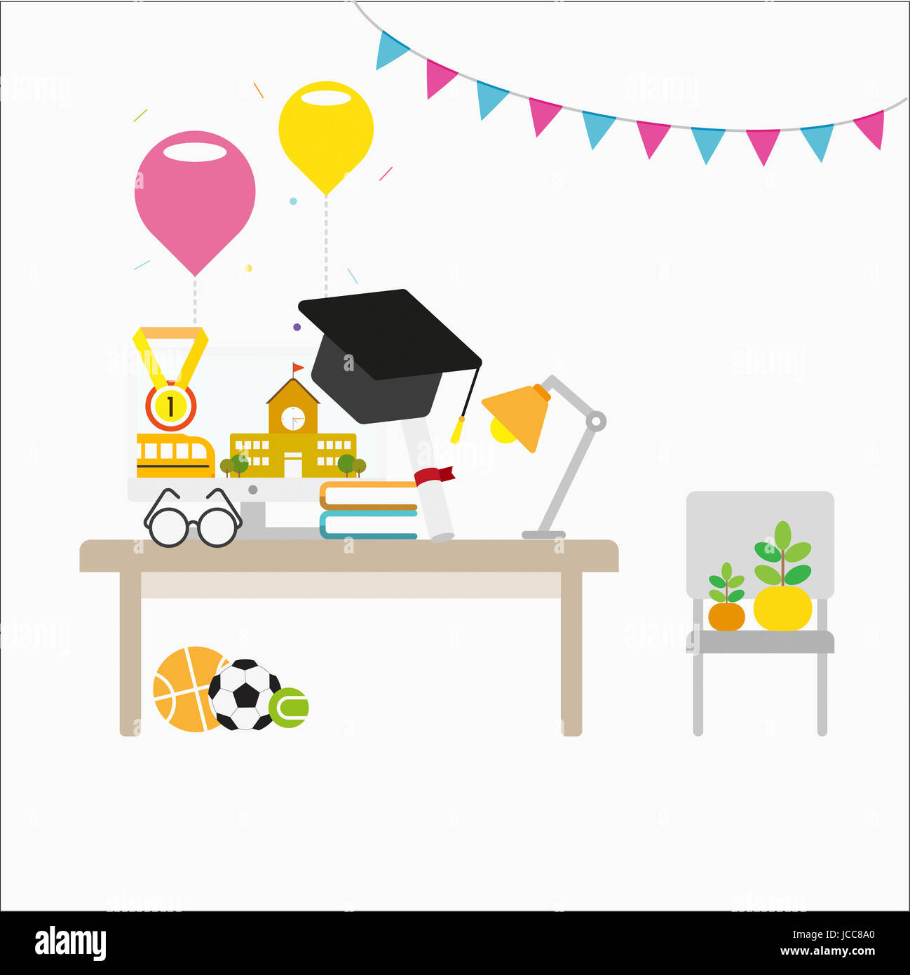 Various objects related education hi-res stock photography and images ...