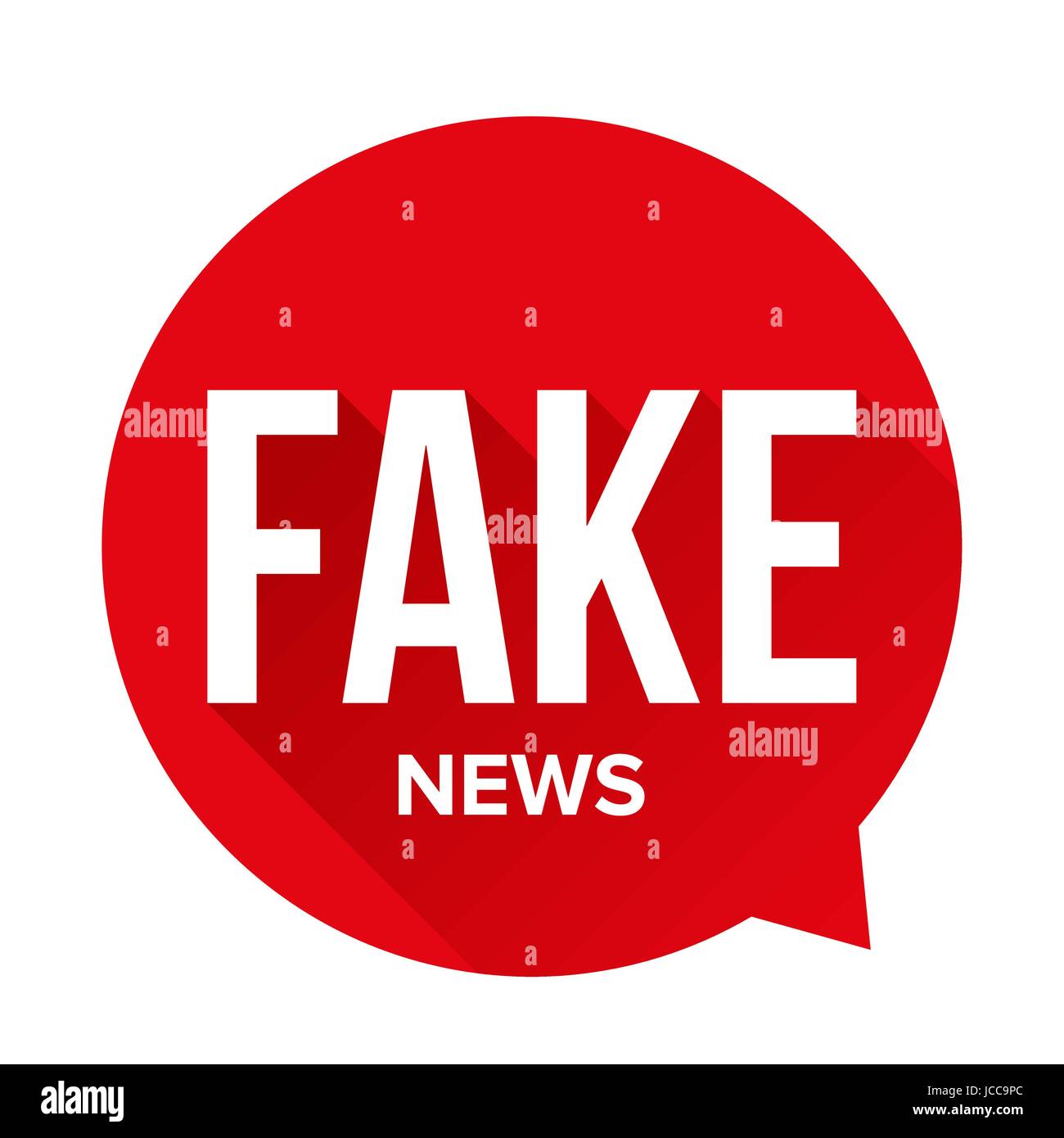 Fake News Warning sign speech bubble Stock Vector Image & Art - Alamy