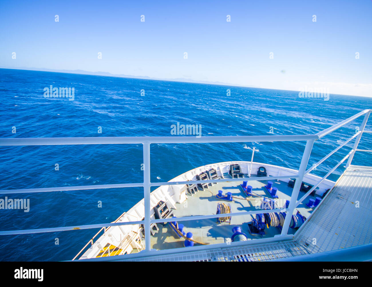 Beautiful view of ocean from Ferries that provide daily connection ...