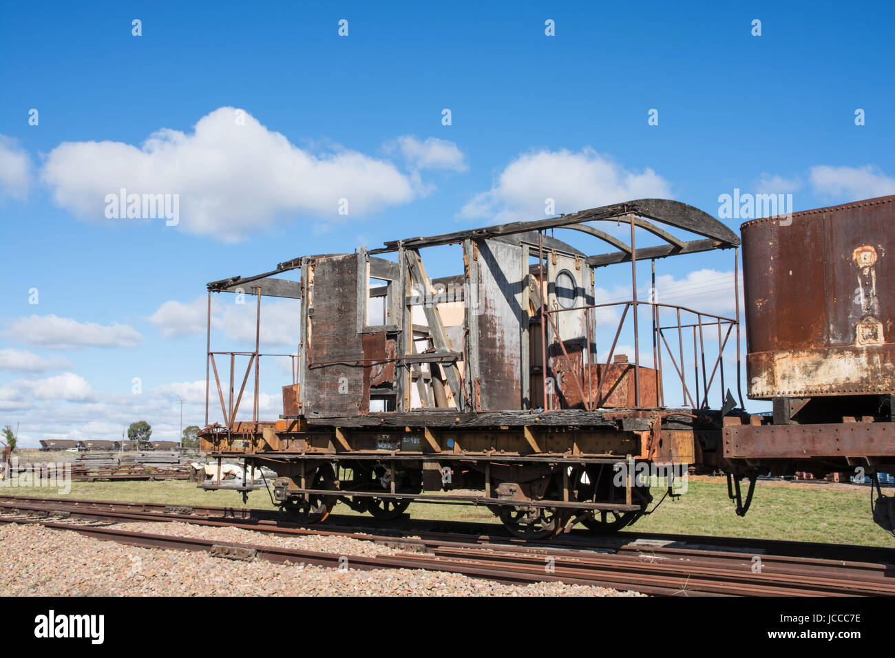 Disused wagons hi-res stock photography and images - Alamy