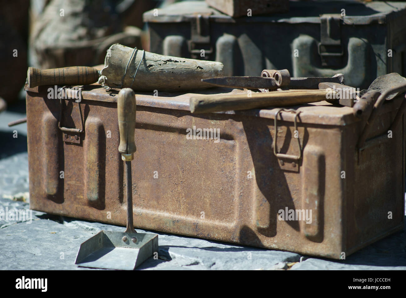 Vintage country object, tuscany, Italy Stock Photo - Alamy