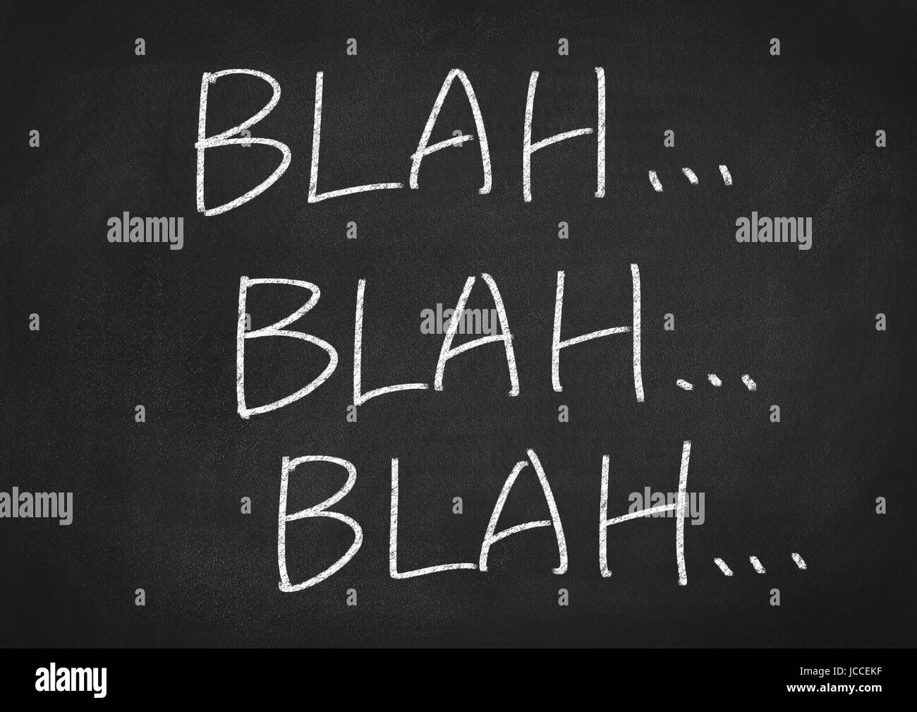blah blah blah Stock Photo - Alamy