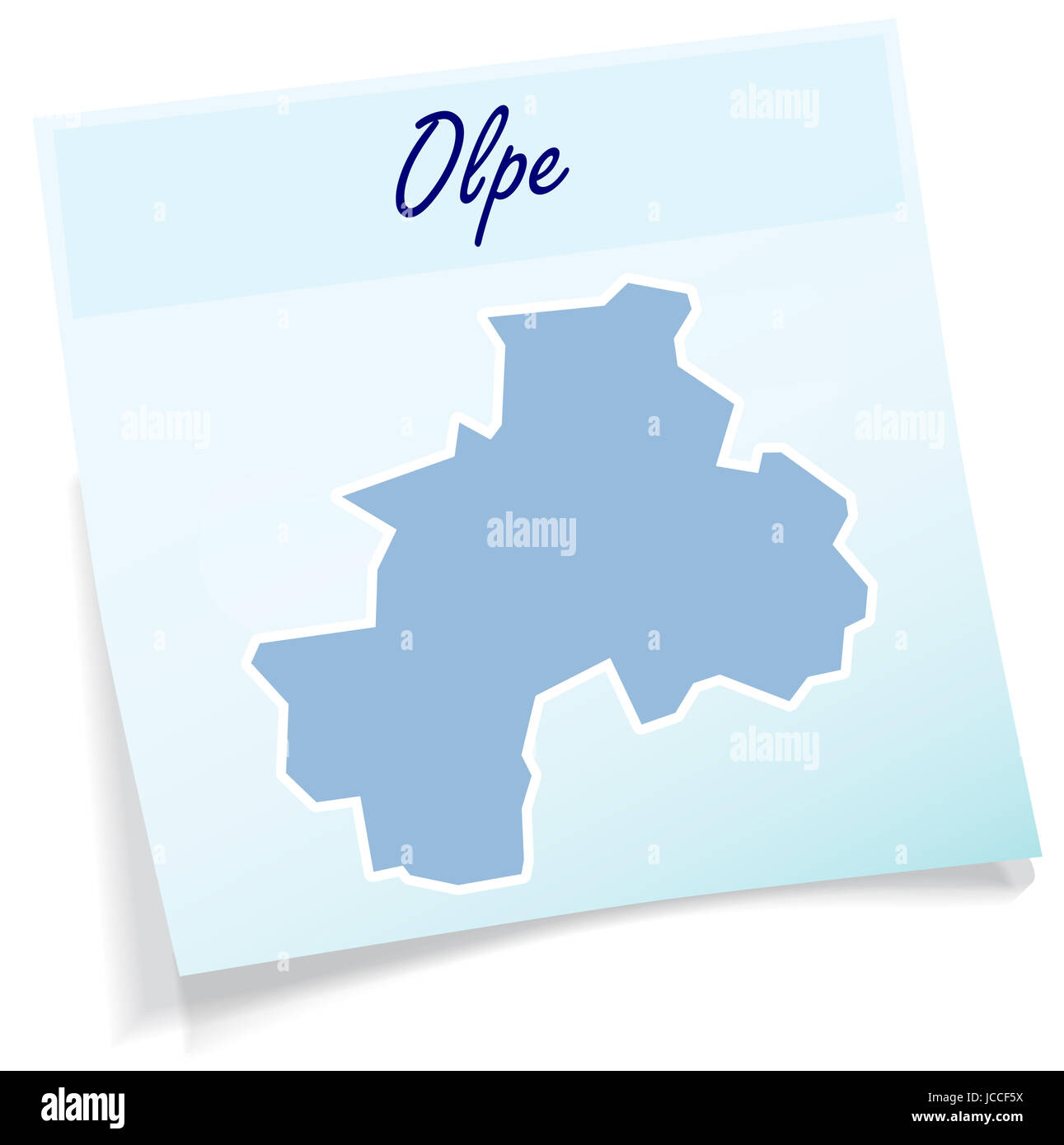 Kreis olpe karte hi-res stock photography and images - Alamy