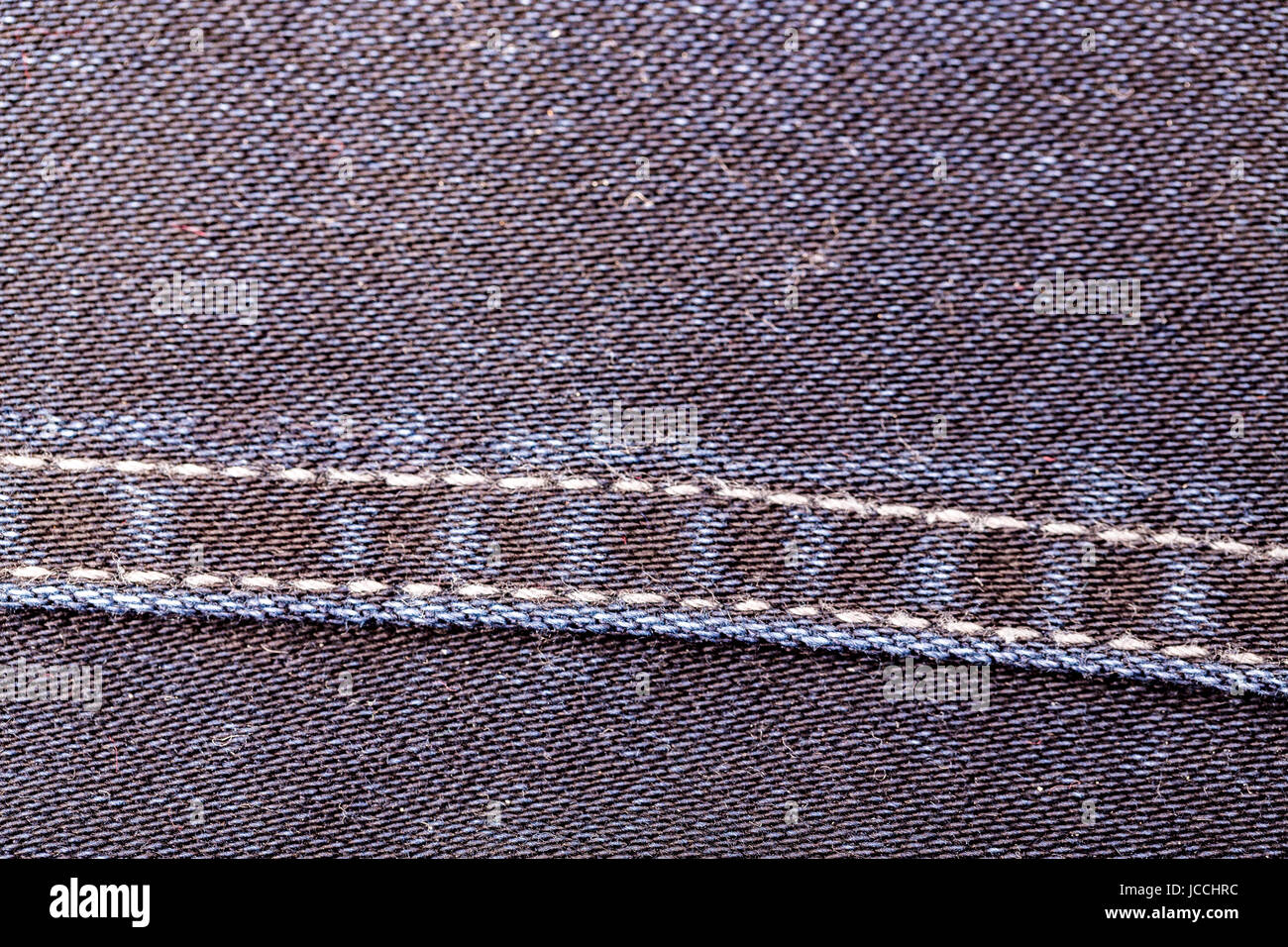 Blue Jeans texture background with seam sewing Stock Photo - Alamy