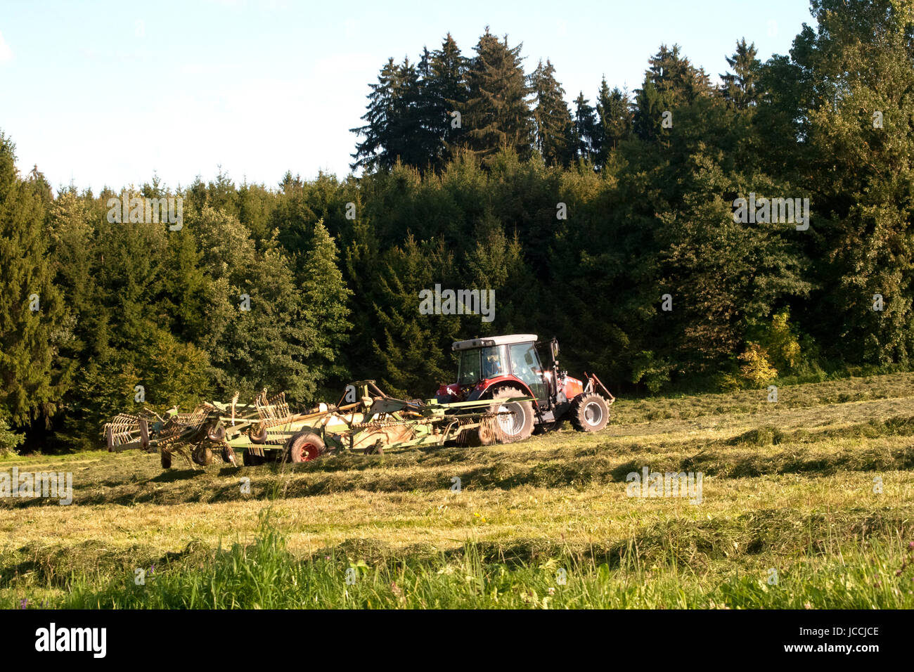 tractor at work Stock Photo - Alamy