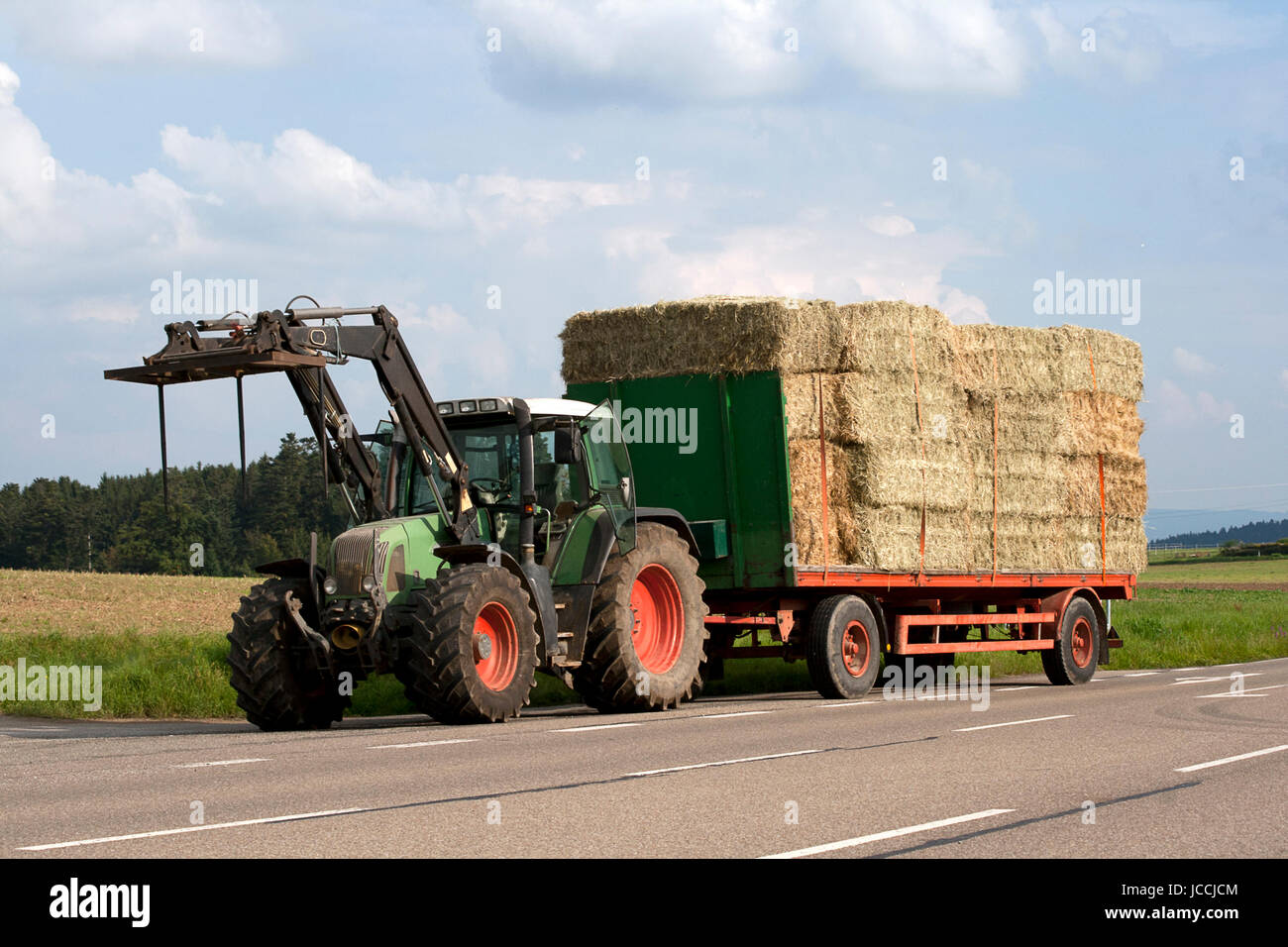 tractor at work Stock Photo - Alamy
