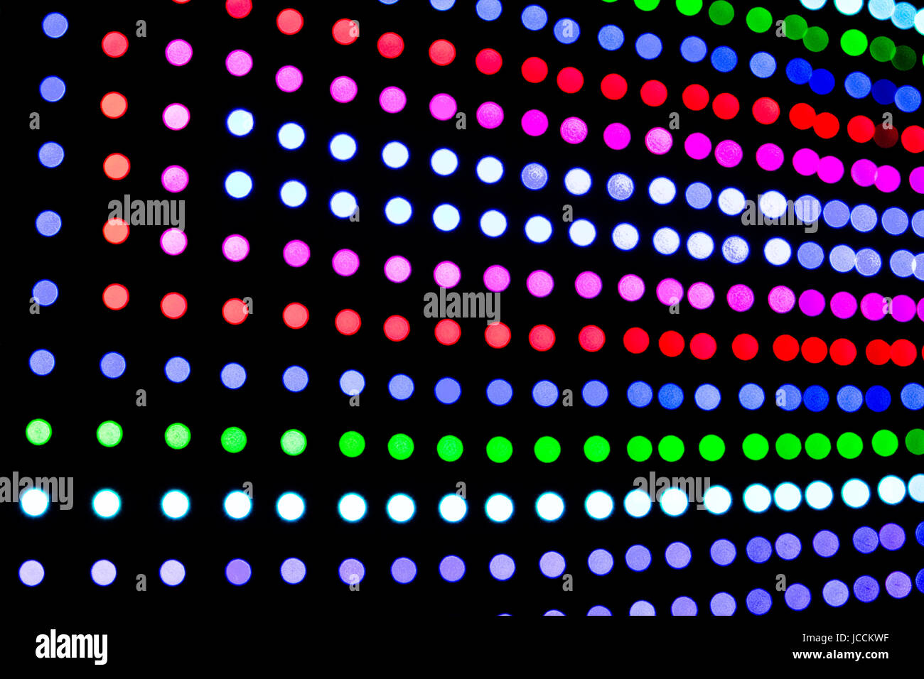 DJ Colorful Blurry LED Lights Pannel Bokeh Stock Photo - Alamy